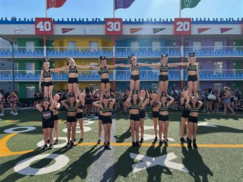 Disney Football Field W Cheerleaders Uda Nationals Aesthetic Disney