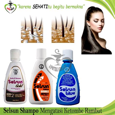 Jual Selsun Shampoo Anti Ketombe All Variasi Sampo Selsun Blue Gold