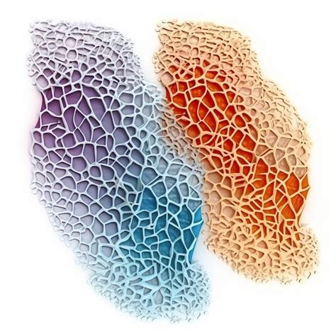 Premium Vector 3d Vector Nervous Tissues On White Background