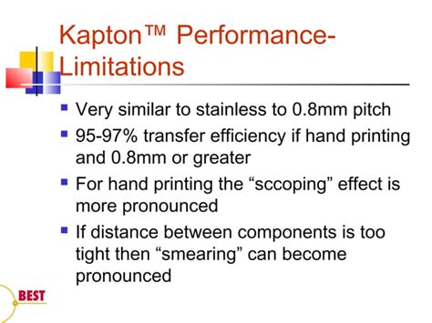 Smt Kapton Stencils Ppt