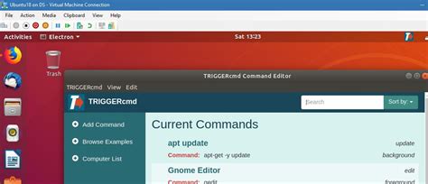 No Tray Icon On Ubuntu Can T Add Triggers TRIGGERcmd Forum