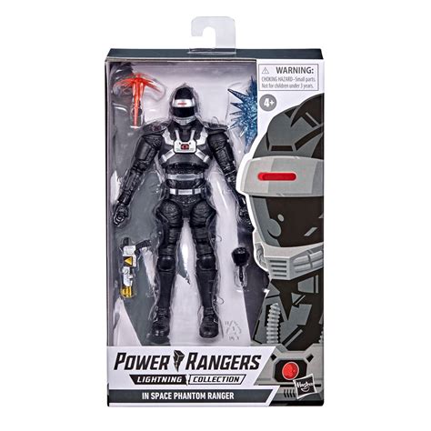 Power Rangers Lightning Collection In Space Phantom Ranger 6 Inch