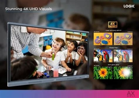 Logic Interactive Display Sizedimension 65 98 Inches At ₹ 140000