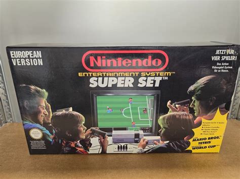 Nintendo Nes 8 Bit Rare Super Set Edition Worldcup Tetris