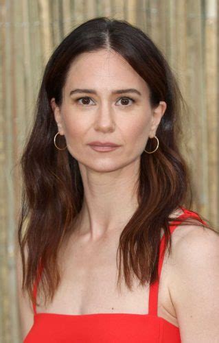 Katherine Waterston In A Red Dress Attends 2023 Serpentine Summer Party