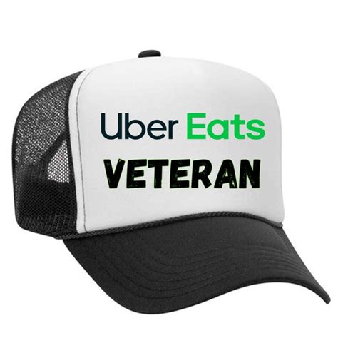 Uber Eats Cap Hat Etsy