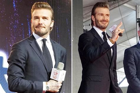 David Beckham Mullet