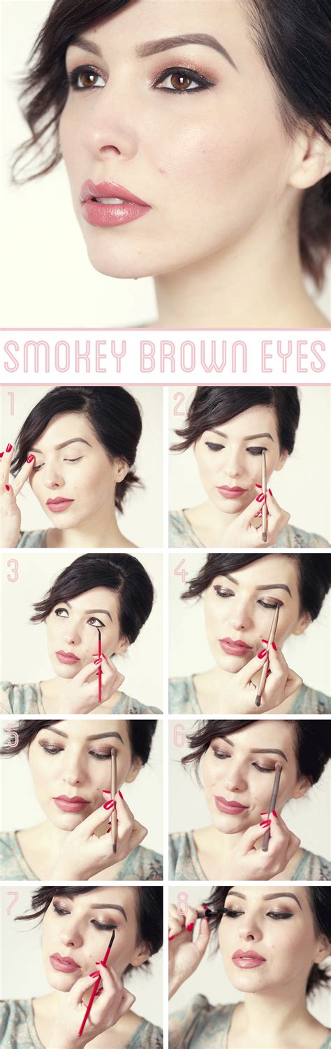 Holiday Makeup Idea Smokey Brown Eye Tutorial Keiko Lynn