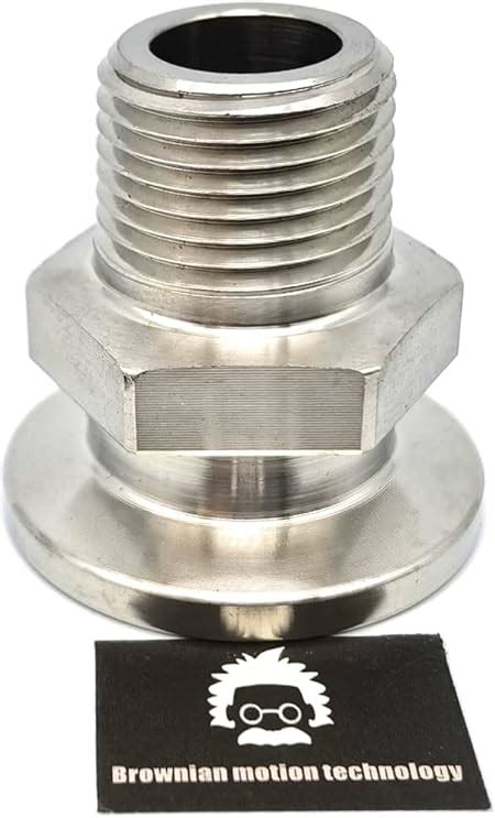 Bmotiontech Male Npt Mnpt To Kf16 Nw16 Flange Fitting Adapter Iso Kf