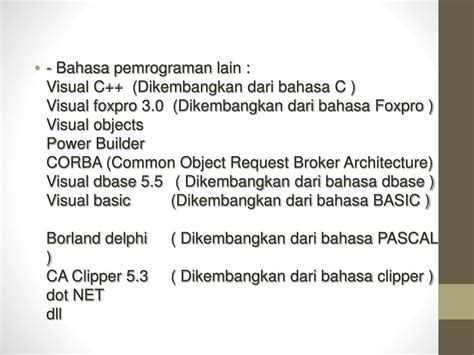 Ppt Pendahuluan Object Oriented Programming Powerpoint Presentation