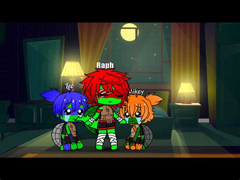 Request Raph Comforting Leo And Mikey By Pianomankiran On Deviantart