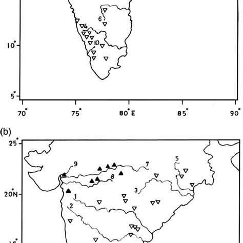 Spatial Distribution Of The Significant P ≤ 01 Trends In Sediment