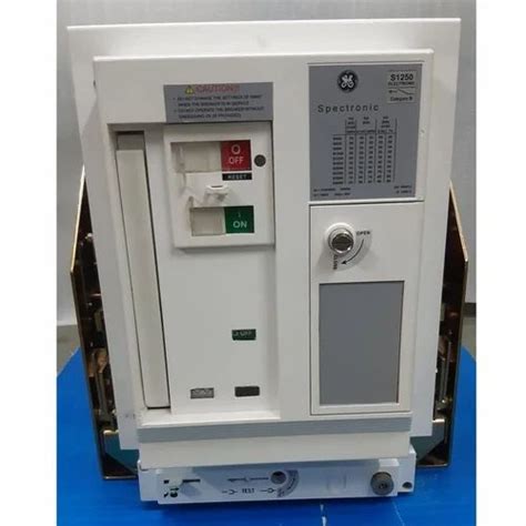 Noof Poles Double Pole 1250 A Ge Spectronic Acb B Curve At ₹ 160000