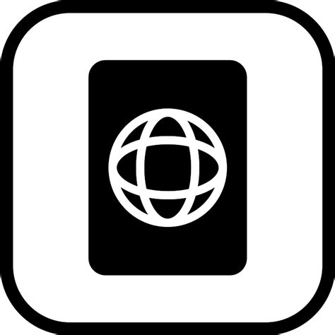 Passport Sign Vector Svg Icon Svg Repo