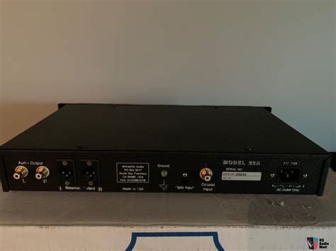 Monarchy Audio Model 22a Dac R2r Photo 3984163 Uk Audio Mart