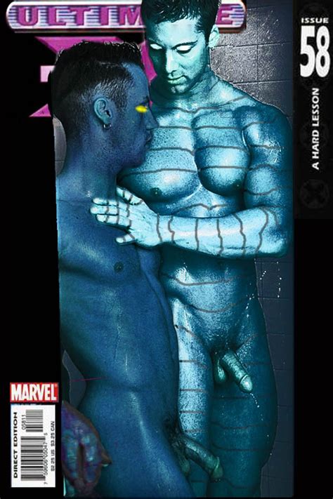 Rule 34 2boys Colossus Gay Male Male Only Marvel Nightcrawler