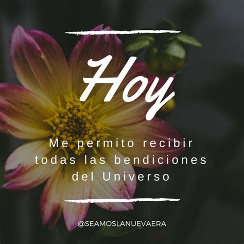 Afirmación Universo Posibilidades Infinitas Recibir Pensamientos