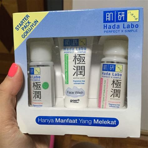 Hada Labo Startertravel Kit Moisturizing Beauty And Personal Care