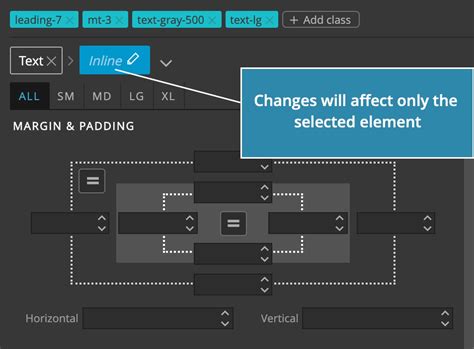 Class Styles Pinegrow Web Editor