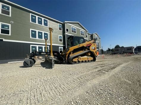 Grade Control Attachments For Compact Track Loaders