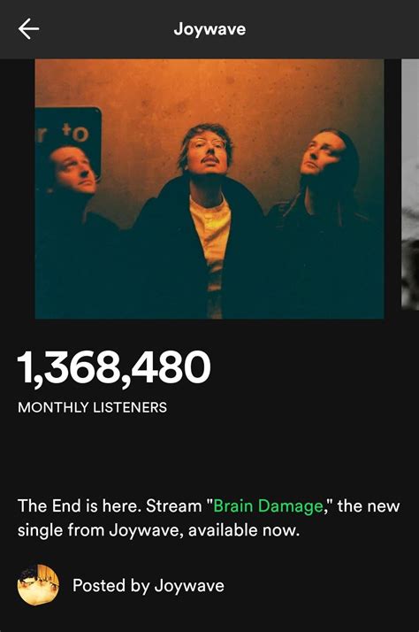 Is Brain Damage Apart Of The Last Joywave Release Rjoywave