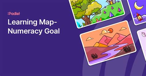 Learning Map Numeracy Goal