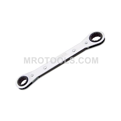 Rb 3638 Flat Ratcheting Box Wrench Lang 12 Point Sae Socket Size 1 18 X 1 316
