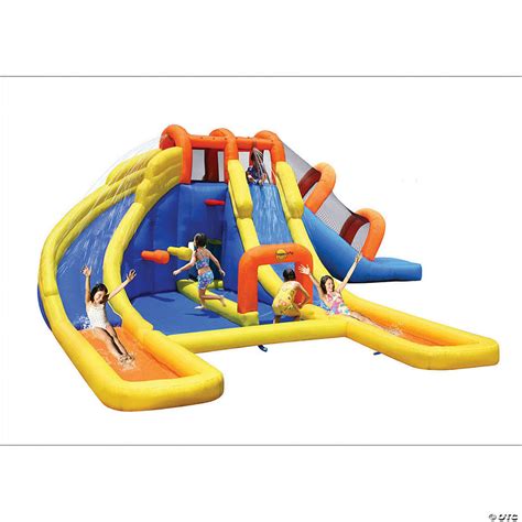 Bounceland Big Splash Triple Water Slides And Pool Water Park