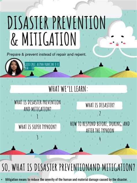 Disaster Prevention And Mitigation Pdf Emergency Management
