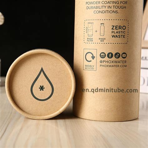 Factory Custom Design Eco Friendly Kraft Paper Cardboard Tube Packaging