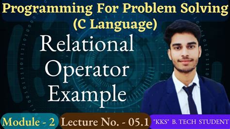 c 26 1 relational operator examples c language programming for