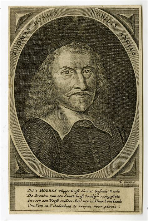 Thomas Hobbes Drawing