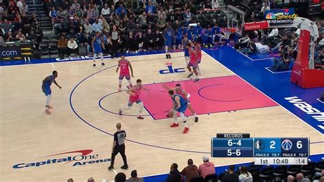 Reggie Bullock With A 3 Pointer Vs The Washington Wizards Yahoo Sports