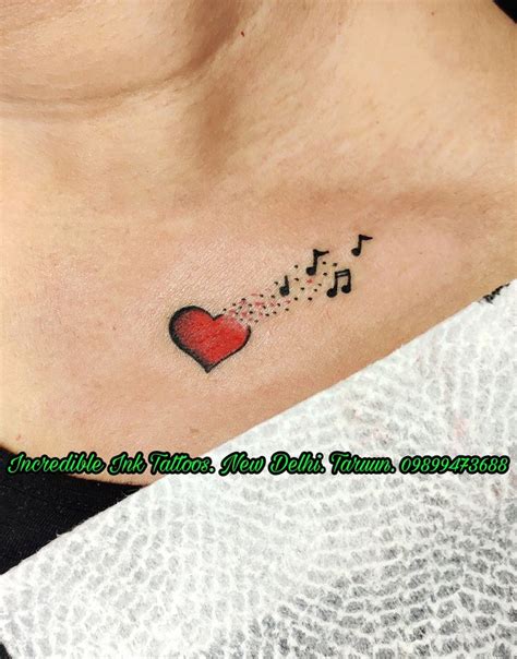 Note Heart Tattoos Infinity Heart Tattoo Temaro™