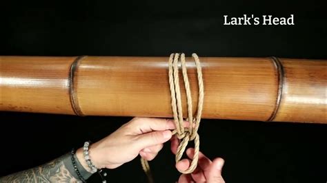 How To Tie The Larks Head Handcuff Simple And Versatile Shibari