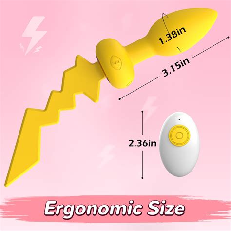Lightning Tail Vibrating Buttplug Ddlg World