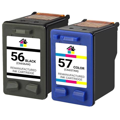Remanufactured Ink Cartridge For Hp 56 And 57 2pk 1b1c Houseofinks