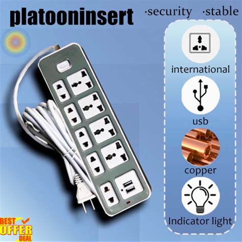Cod Extension Socket With Switch Usb Extension Socket Power Board High