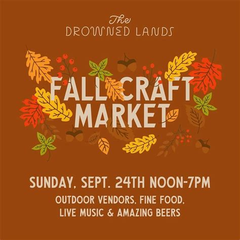 Hello Warwick Valley Fall Craft Market At Drowned Lands Brewery