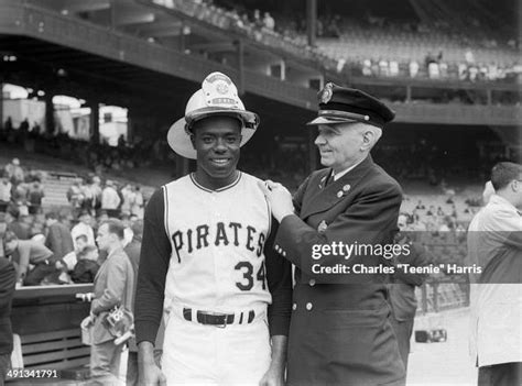 Pittsburgh Pirates Baseball Player Al Mcbean Wearing Firemans Hat News Photo Getty Images