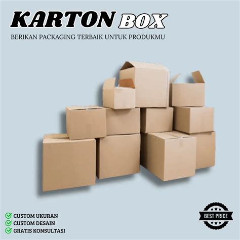 Daftar Produk Karton Box Custom Damases Cirebon