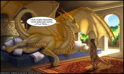 Rule 34 Anthro Artonis Claws Dialogue Dragon Erection Female Feral
