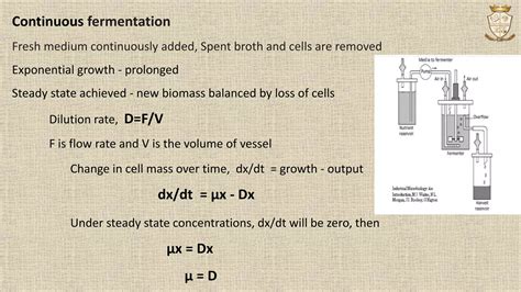 Batch Fedbatch And Continuous Fermentation Pptx