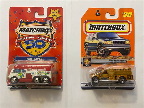 Fire Dept Trucks Matchbox Etsy