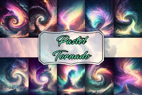 Fantasy Colorful Tornado Background Graphic By Pamilah · Creative Fabrica