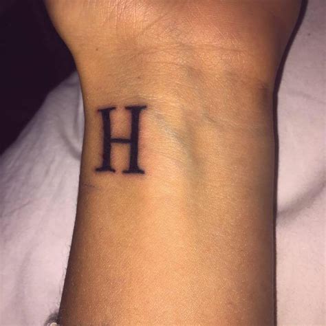 40 Letter H Tattoo Designs Ideas And Templates Tattoo Me Now