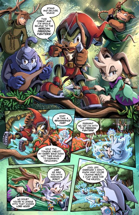 Sonic Retold Issue 4 Page 6 By Glitcher On Deviantart