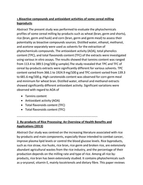 Bio Active Compounds Docx