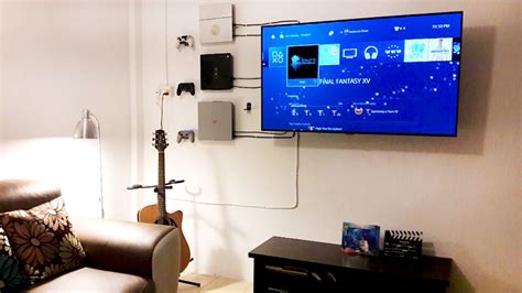 How To Mount A Ps4 To The Wall At Stella Bowles Blog