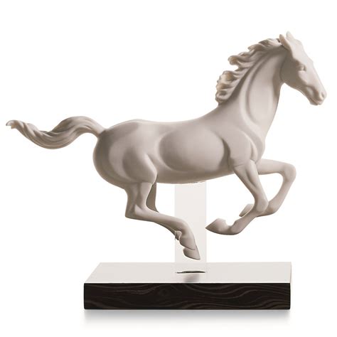 Horse Porcelain Sculpture Gallop I Lladro Gallop I Figurine